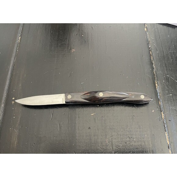Knife | Kitchen | Vintage Cutco Paring Knife 72 Classic Dark Brown ...